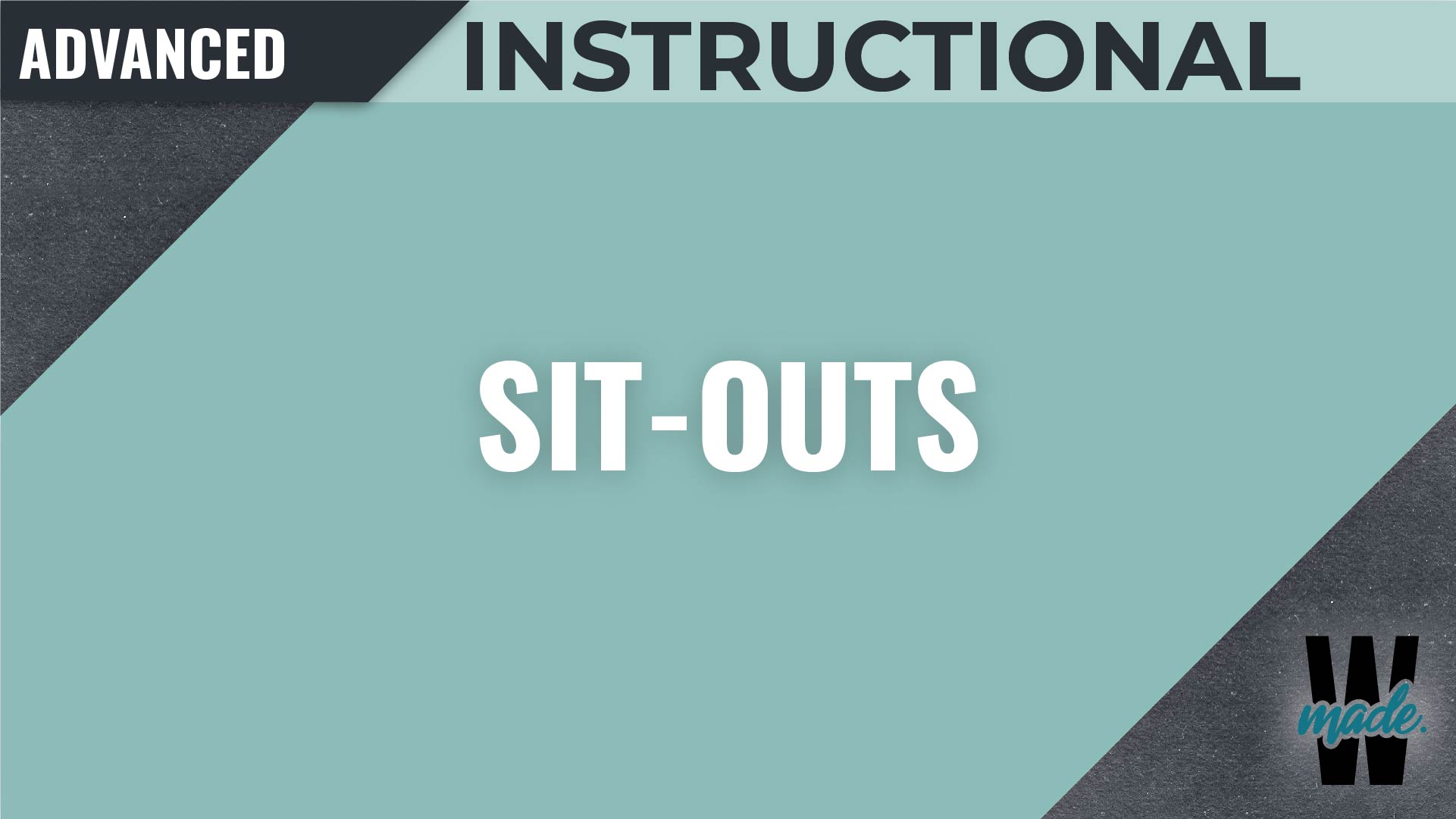 How To Do Sit-Outs | Warrior Made